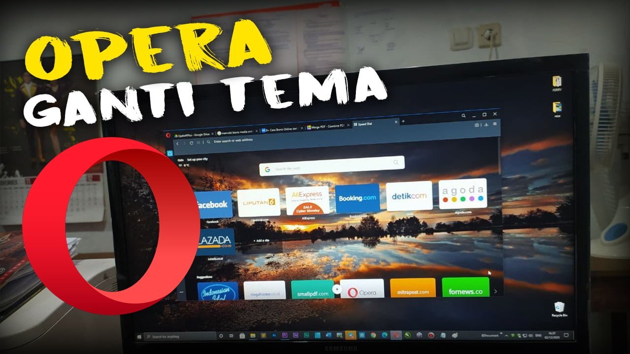 Video : Cara Memasang Tema pada Browser Opera di PC ataupun Laptop ...